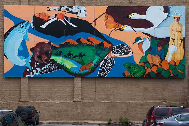 Come experience the mural art scene in Kansas City, Kansas
